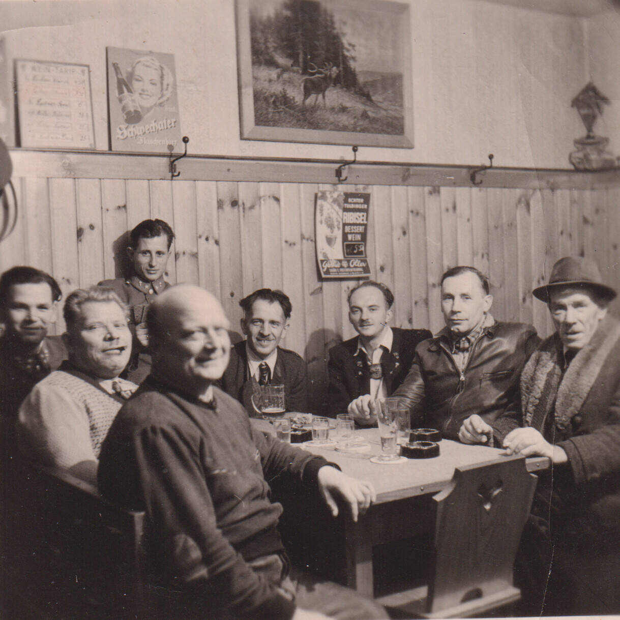 Im ehemaligen Gasthaus in Freiland